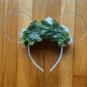 Disney | Accessories | New Disney Wire Ears With Flower Crown | Poshmark